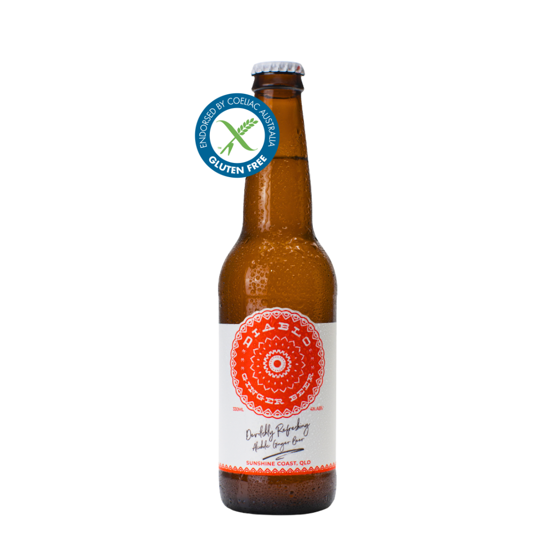 Diablo Alcoholic Ginger Beer Carton - 16 Stubbies – Diablo Co